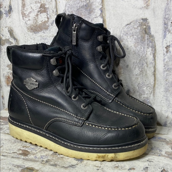Harley-Davidson | Shoes | Harley Davidson Beau Boots | Poshmark